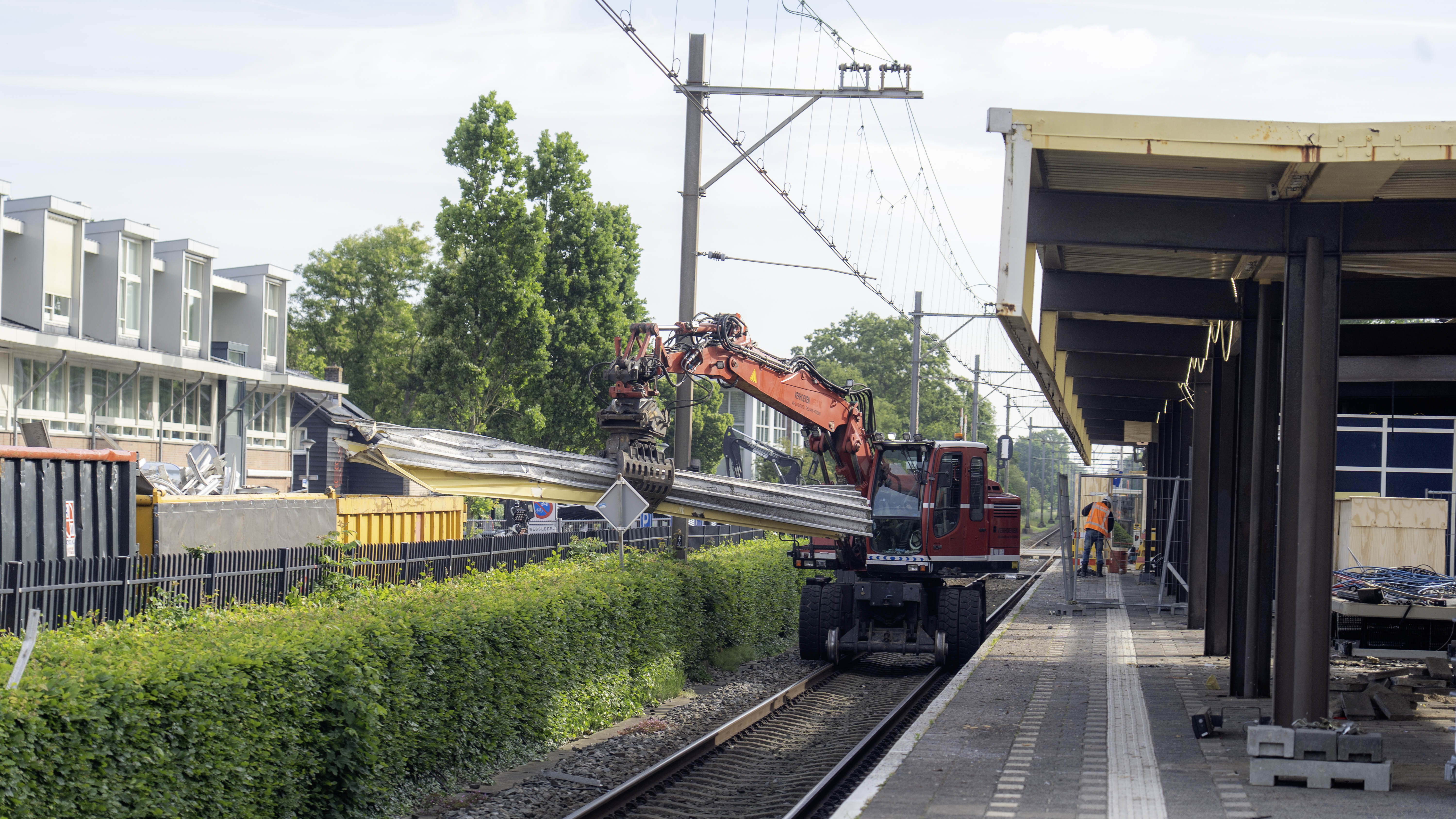 Eerste weekend grote werkzaamheden op station Heiloo succesvol verlopen ...