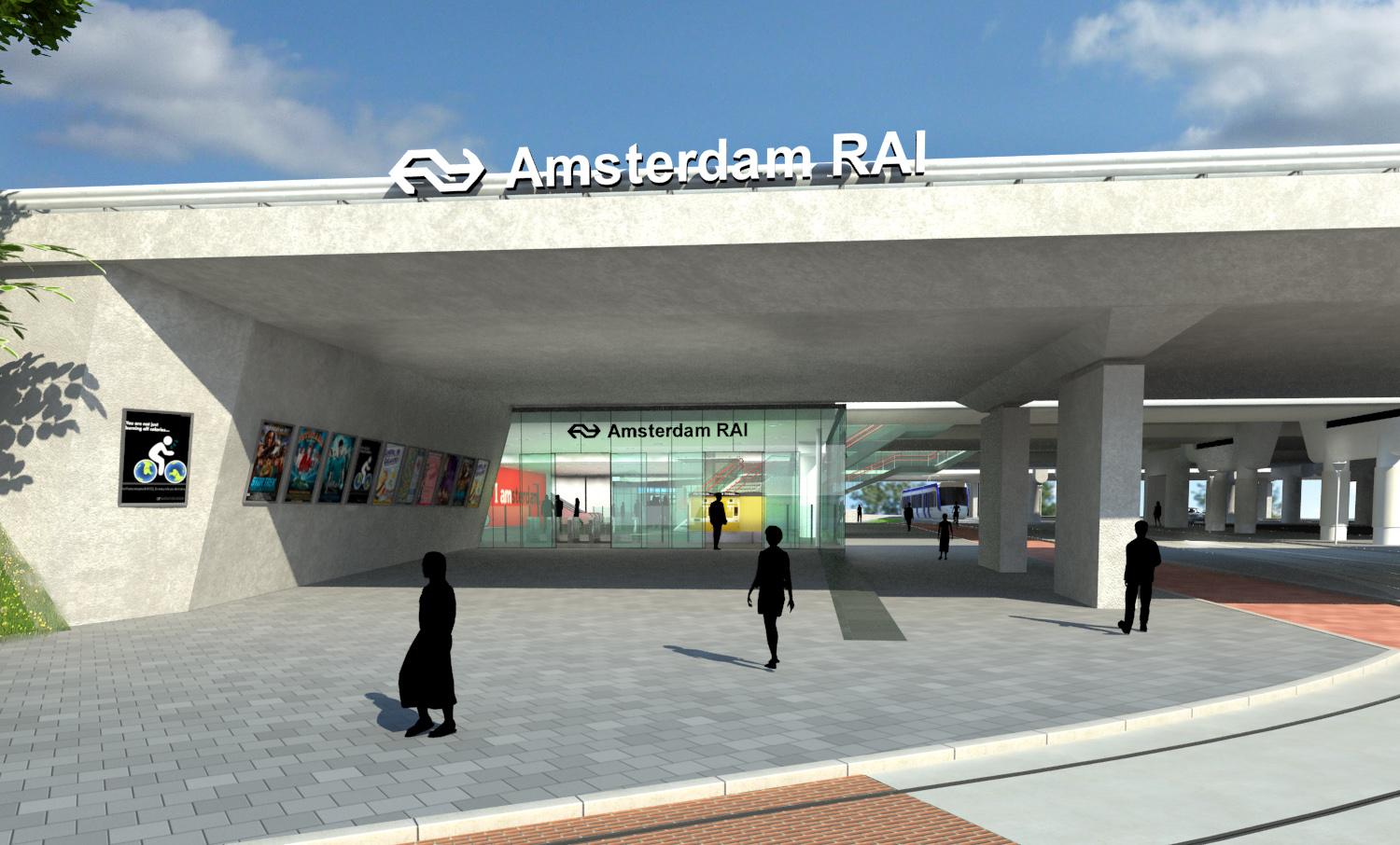 Nieuwe hal voor station Amsterdam RAI | ProRail
