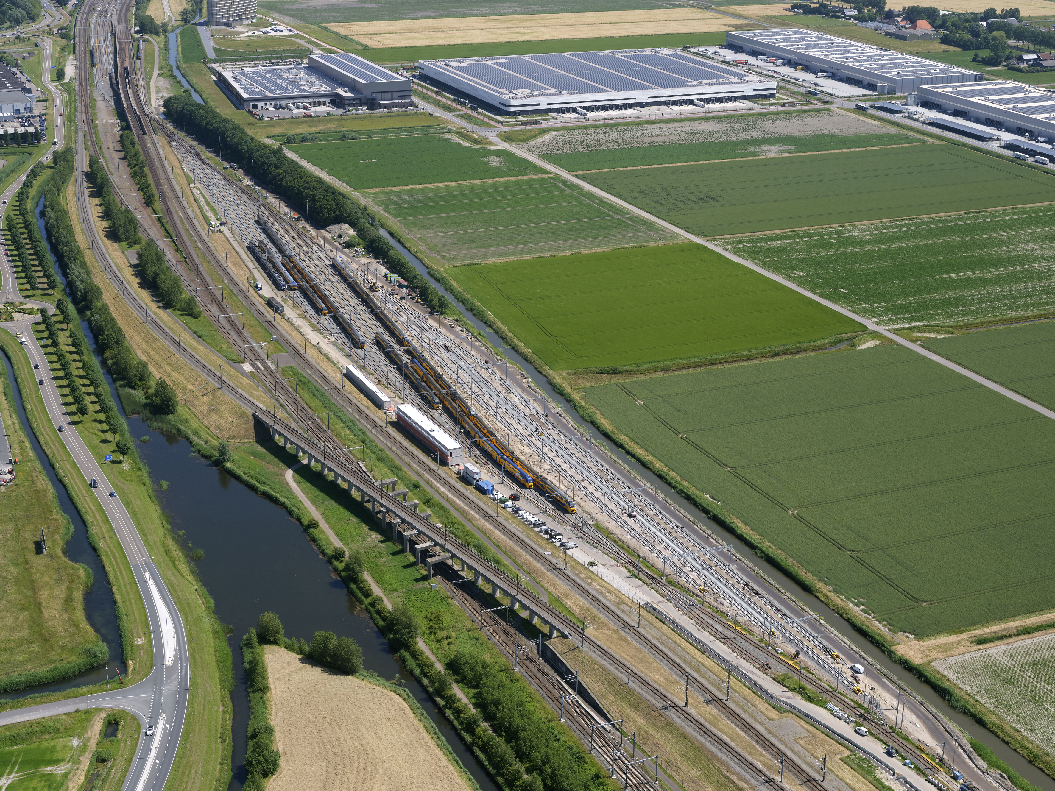 Opstelterrein Hoofddorp wordt uitgebreid | ProRail