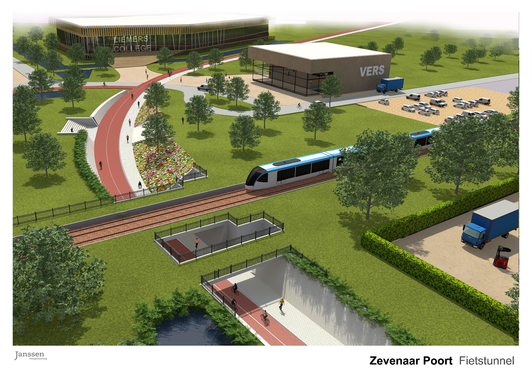 Inschuiven spoordek tunnel Zevenaar-Oost | ProRail