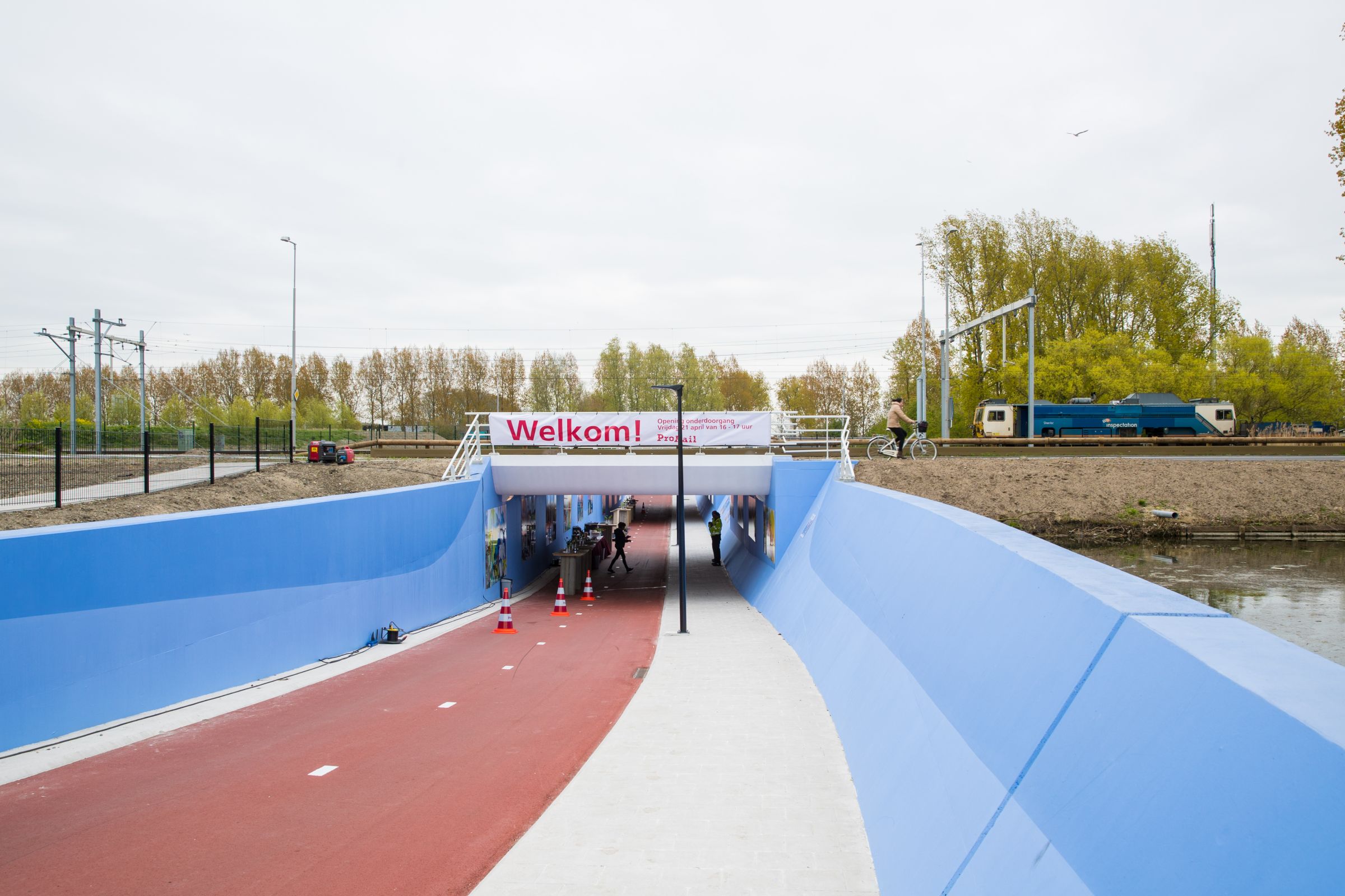 Kleurrijke onderdoorgang voor Beverwijk | ProRail