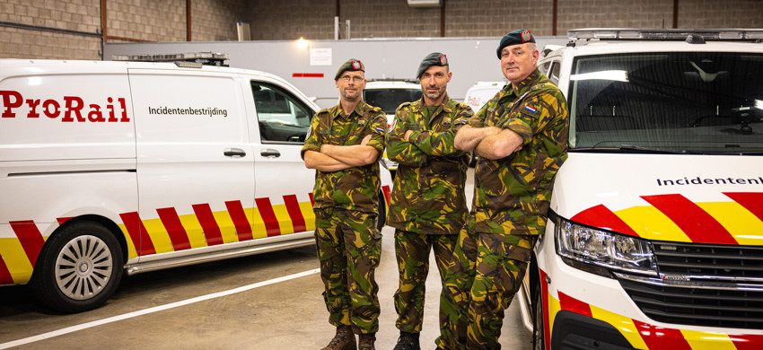 Defensie en ProRail werken samen in het havengebied | ProRail