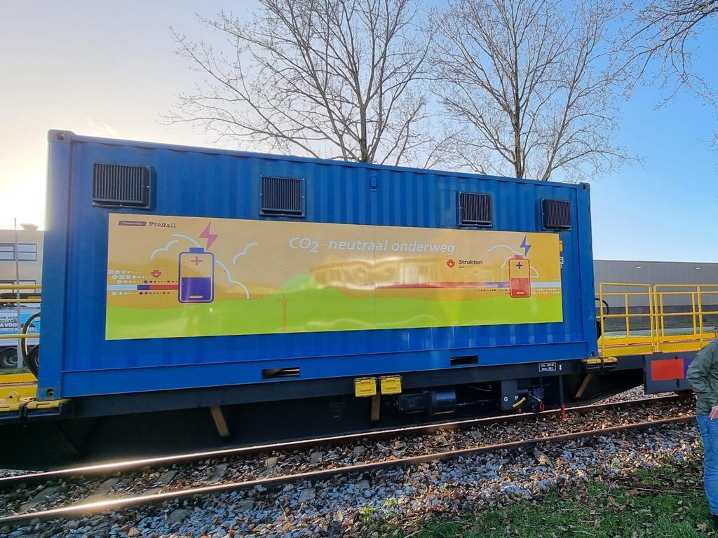 Eerste batterijlocomotief | ProRail