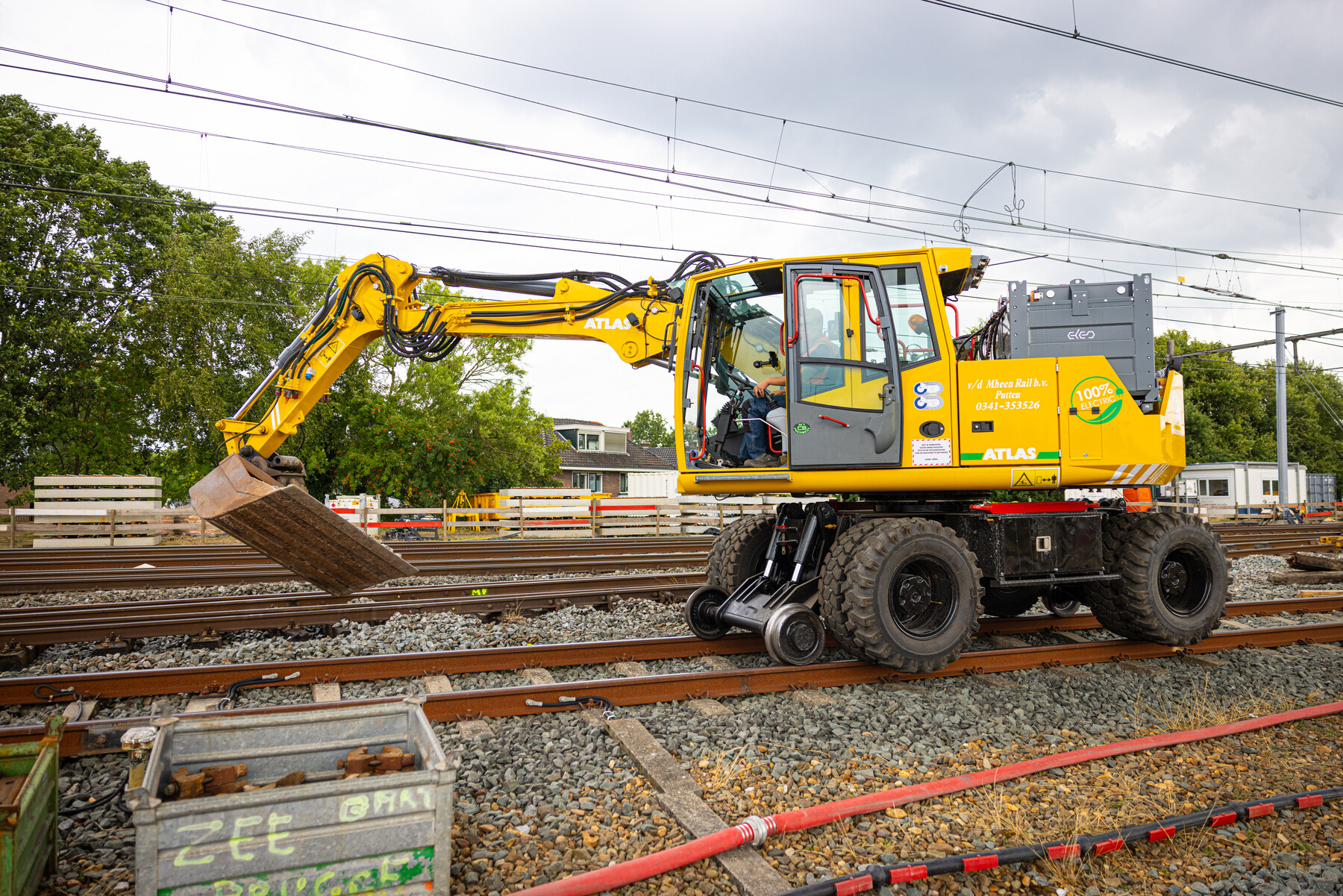 Op de helft: duurzame spoorvernieuwing in Apeldoorn | ProRail