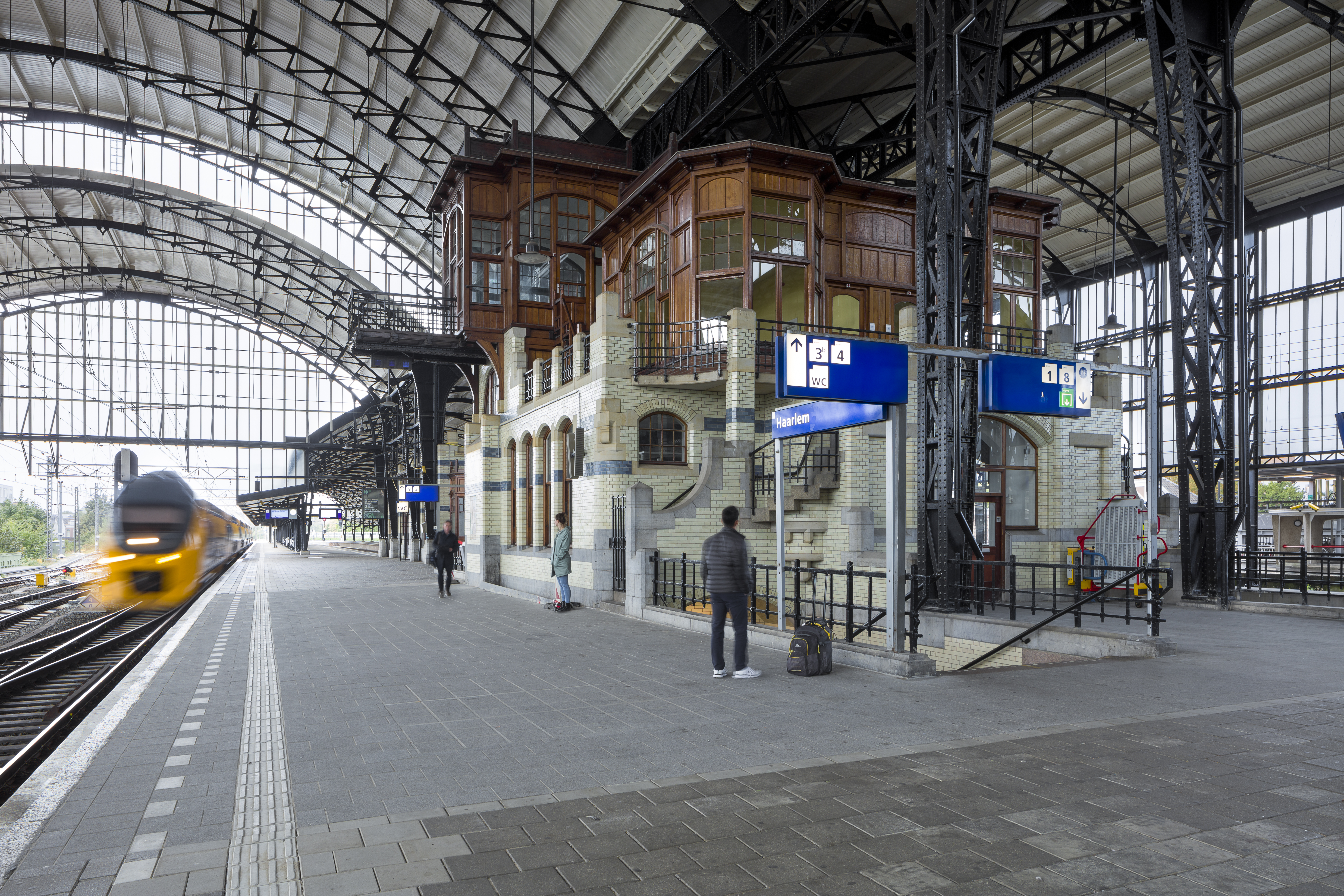 Werk aan monumentaal station Haarlem afgerond | ProRail