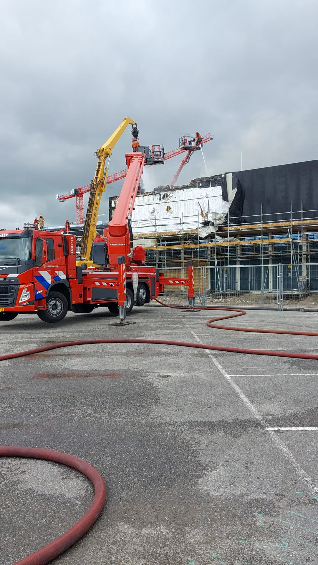 Brand in gebouw op station van Groningen | ProRail