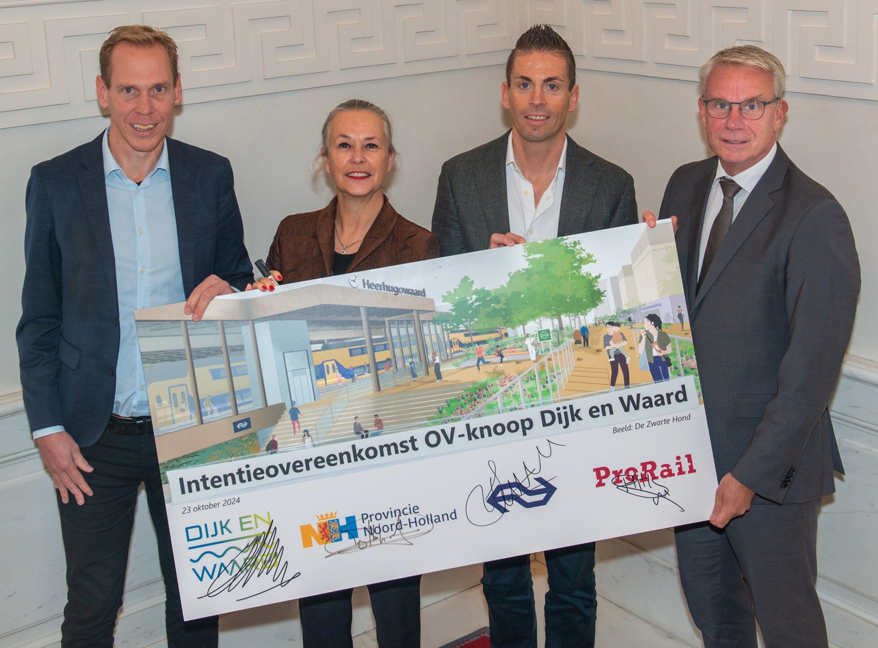 Intentieovereenkomst OV-knoop Dijk en Waard | ProRail