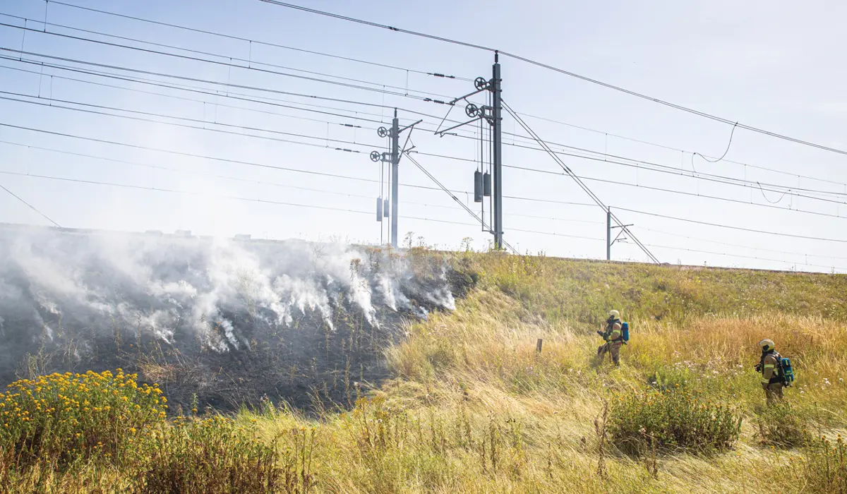 Klimaatverandering en het spoor | ProRail Klimaatverandering en het spoor | ProRail