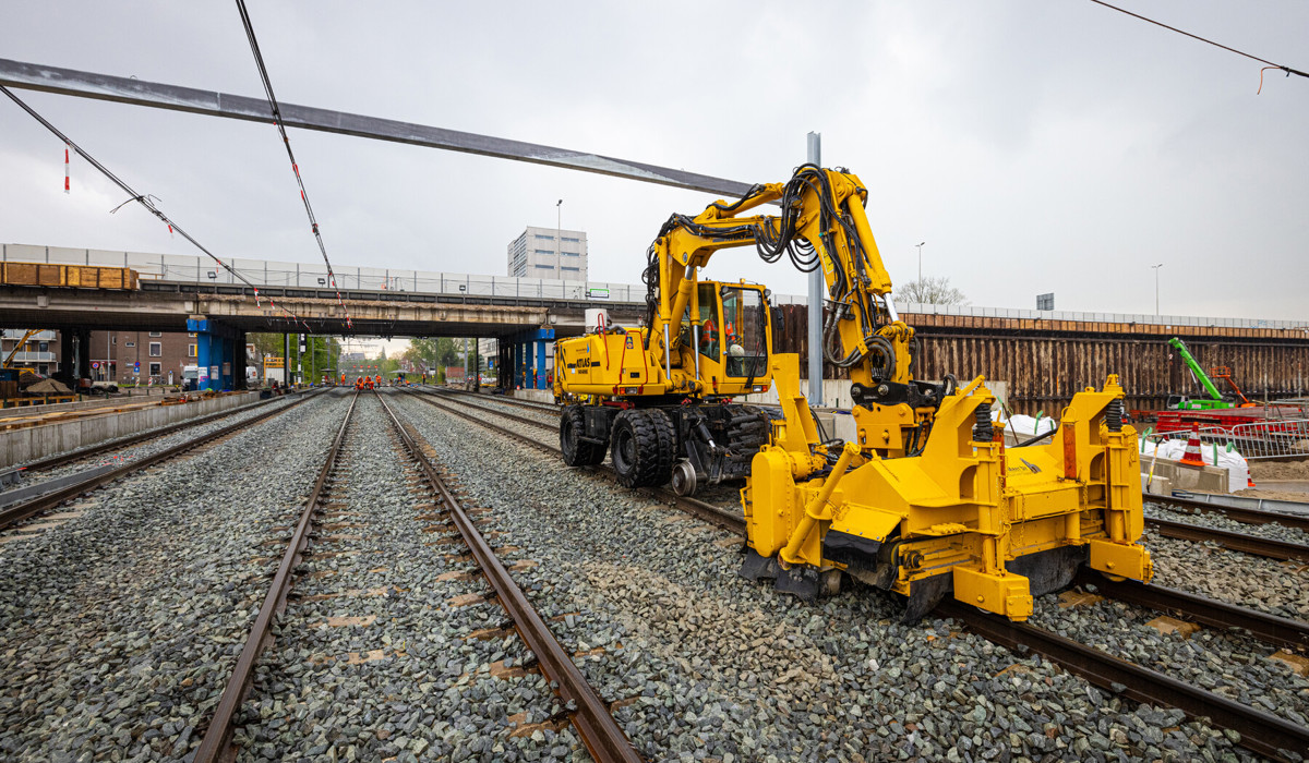 Veel werk verzet op en rond het spoor in Groningen | ProRail Veel werk verzet op en rond het spoor in Groningen | ProRail