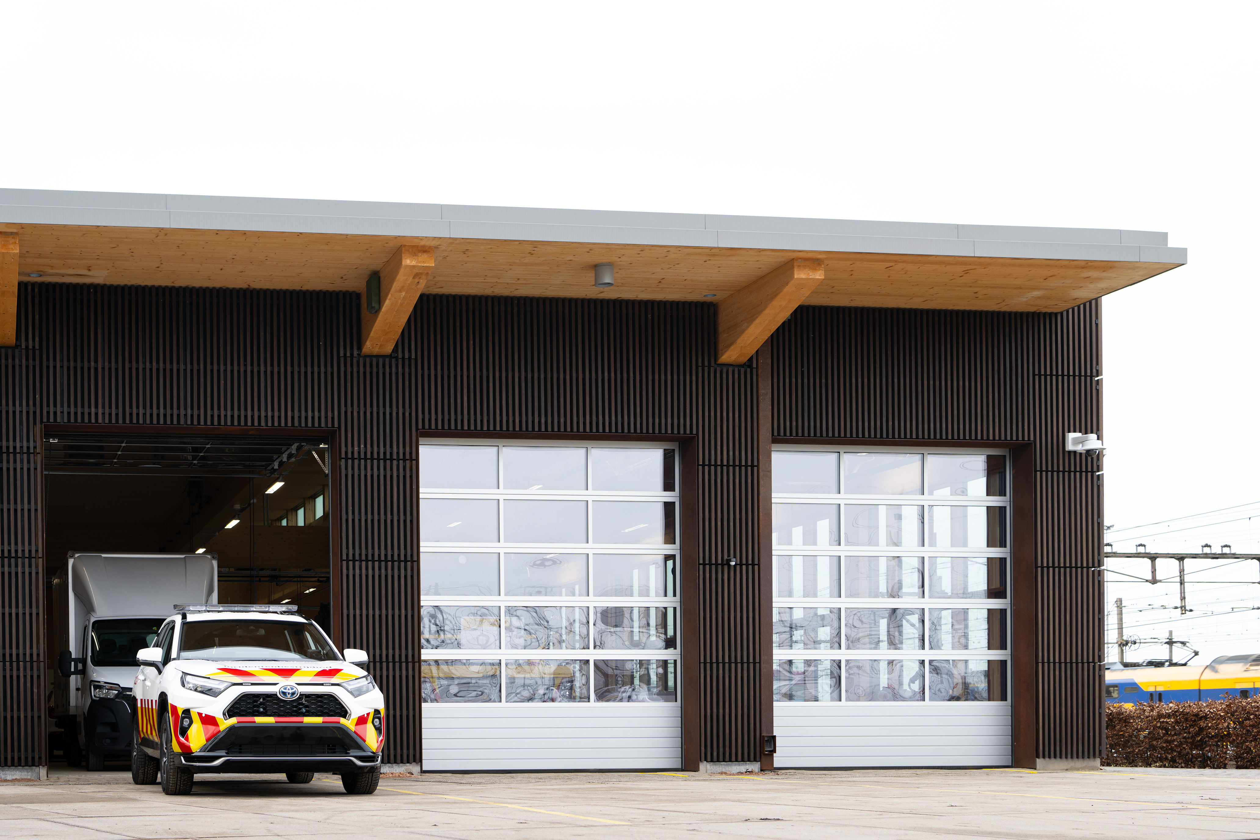 Voertuigenstalling Amersfoort in gebruik genomen | ProRail