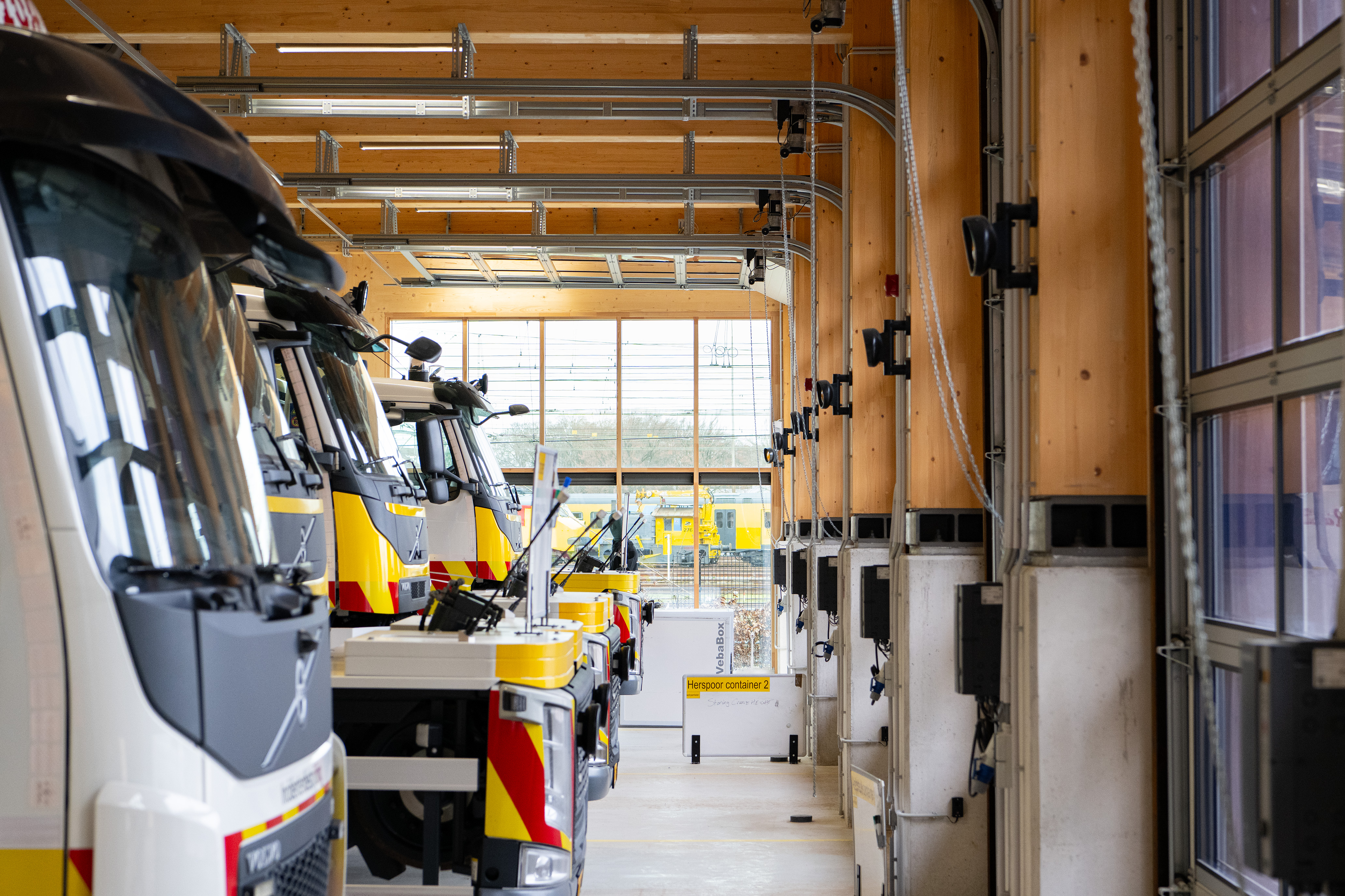 Voertuigenstalling Amersfoort in gebruik genomen | ProRail